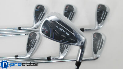 NEW COBRA KING LTDx ONE LENGTH IRONS 5-PW,GW STEEL KBS REGULAR FLEX ...