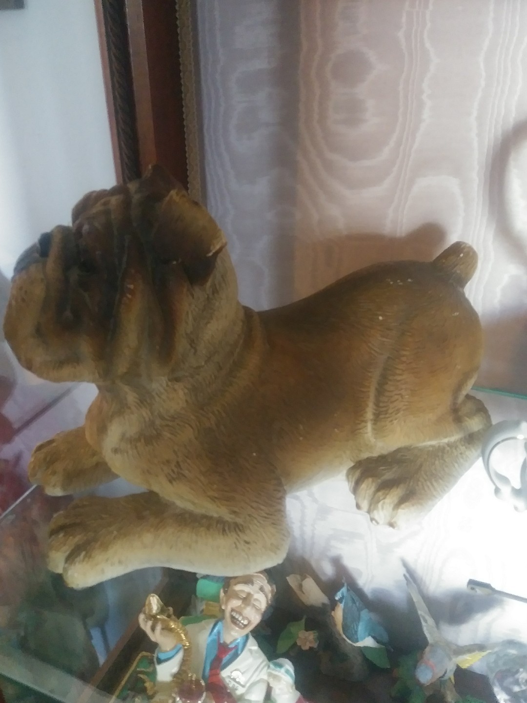 Vintage Universal Statuary 1986 Life Size english bulldog Dog Figurines ...