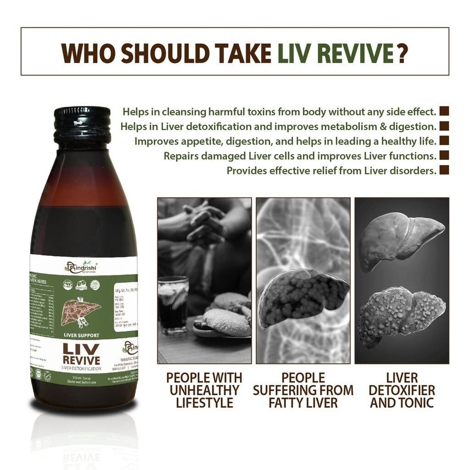 Liv-Revive - Complete Liver Detox, Supports Liver Health, Fatty Liver ...