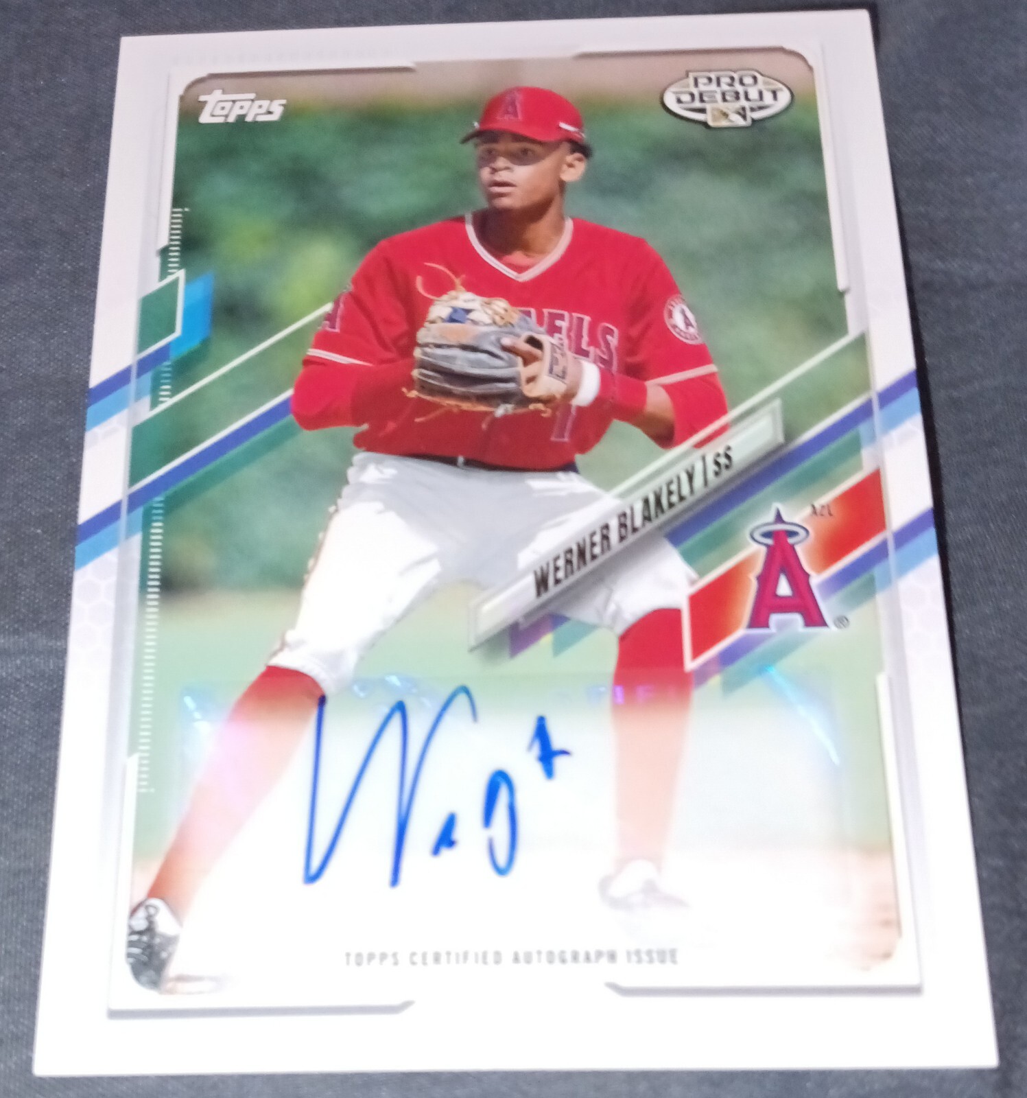 Werner Blakely 2021 Topps Pro Debut Baseball Auto Card #PD138 | eBay