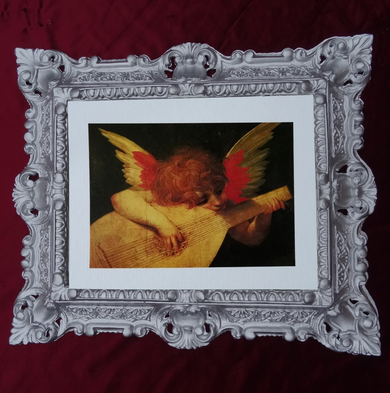 Painting Picture Musical Angel Framed Art Print By Rosso Fiorentino ...