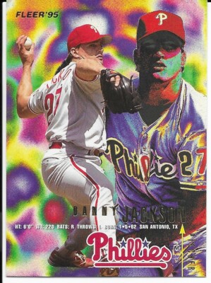 1995 Fleer Philadelphia Phillies Baseball Card #395 Danny Jackson | eBay