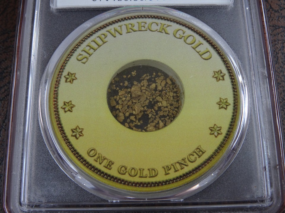 1857 S.S. Central America Shipwreck Gold Pinch California Gold Rush ...
