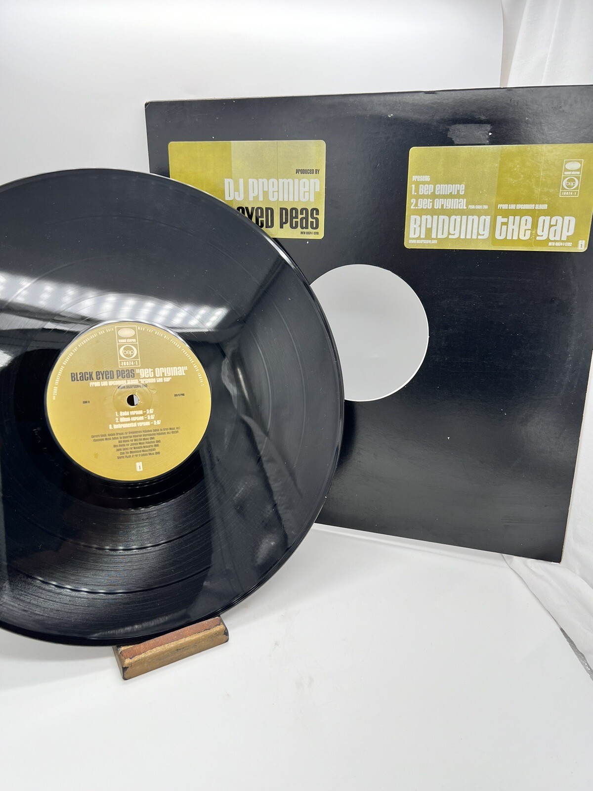 Black Eyed Peas “Get Original” 12” Vinyl BEP Empire Bridging The Gap ...