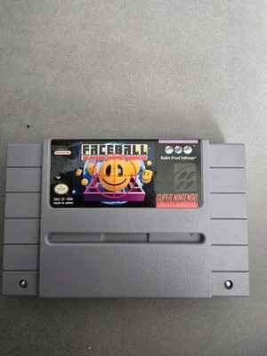 Faceball 2000 - Nintendo SNES NTSC-U USA Game Only (UK SELLER) | eBay