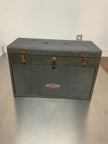 Vintage Craftsman 7 drawer Machinist Tool Box Oval Emblem With Key | eBay