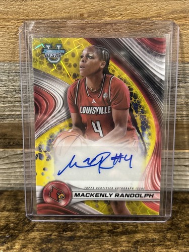 2024-25 Bowman Best U Mackenly Randolph Auto /75 | eBay