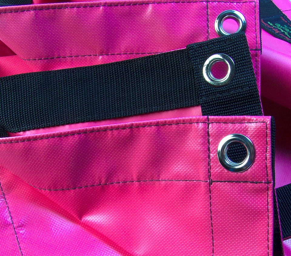 Tarp, Heavy Duty, Pink, Waterproof, 18 Oz. Vinyl w/ Reinforced Edges | eBay