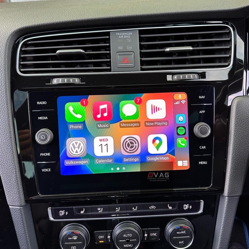 UNLOCKED MIB2.5 3Q0035874C + 8" Screen FULL KIT MK7/MK7.5 GOLF POLO ...