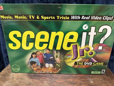 Scene it? Jr. DVD Board Game Ages 8+ 2007 Brand New Factory Sealed! | eBay
