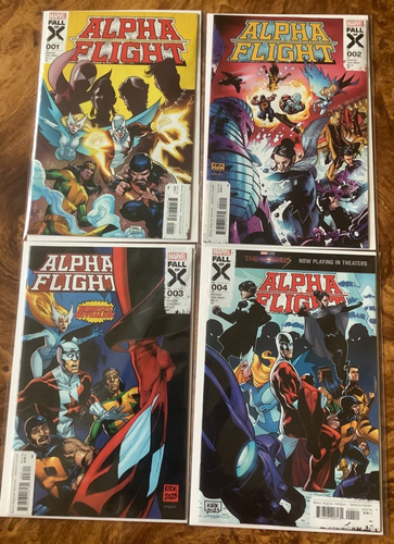 Alpha Flight 1 2 3 4 2023 VF/NM X-Men Ed Brisson Guardian Sasquatch ...