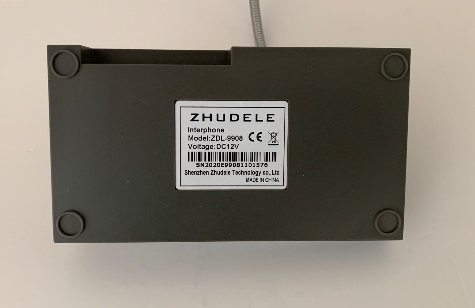 ZHUDELE 2 WAY WINDOW Glass INTERPHONE MODEL- ZDL 9908 | eBay UK