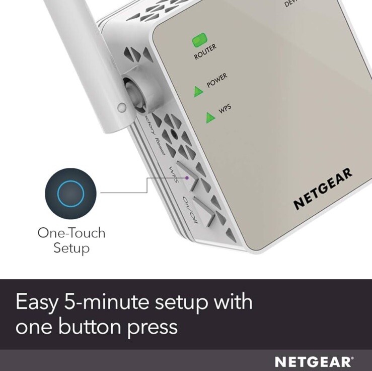 NETGEAR AC1200 Wi-Fi Range Extender - Essentials Edition Mode EX6120 ...