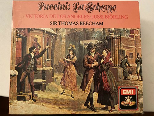 Puccini La Boheme Victoria De Los Angeles Jussi Bjorling Sir Thomas ...