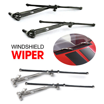 Metal Windscreen Windshield Wiper For 1/10 TRX4 SCX10 RC Crawler Car ...
