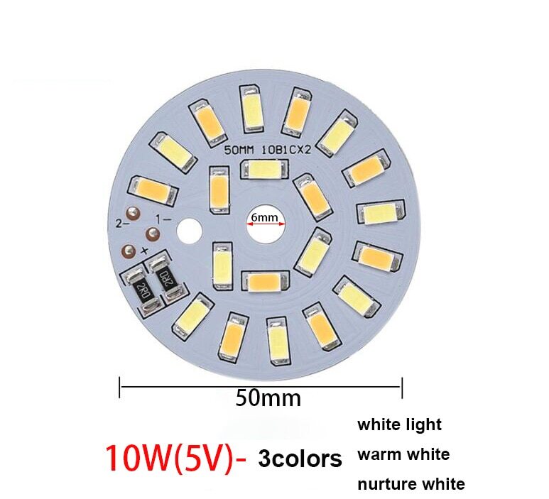 DC 5V SMD5730 LED Chip 5W-30W Light Bead Board Aluminum Lamp plate For ...