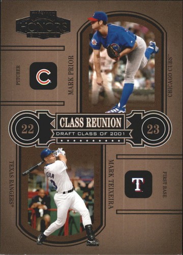 2004 Playoff Honors - Class Reunion #CR-11 Mark Teixeira, Mark Prior ...