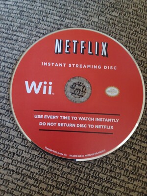 Netflix Instant Streaming Disc (Nintendo Wii)-Disc Only | eBay