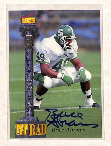 1984 Signature Rookies Tetrad #5 Brice Adams AUTO NM | eBay