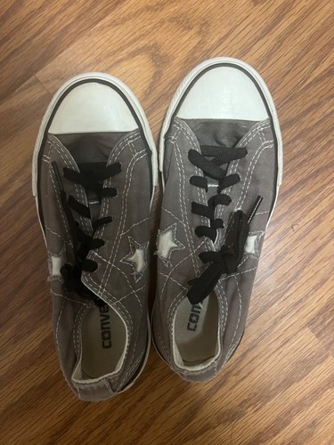 converse shoes boys size 12 gray preowned good condition | eBay