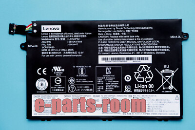 Genuine L17L3P51 L17M3P52 L17C3P51 Battery for ThinkPad E480 E485 E580 ...