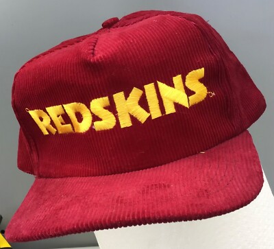 Washington Redskins Corduroy Ball Cap Hat: NFL Football Team | eBay