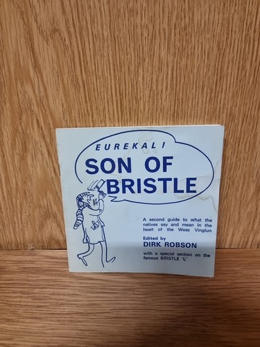 "Son of Bristle" Bristol Dialect - vintage Book Humour Comedy Comic ...