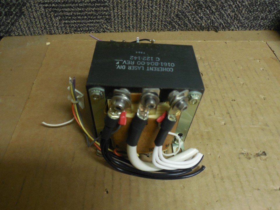 COHERENT LASER TRANSFORMER 0161-804-00 REV.F C 122-142 016180400 | eBay