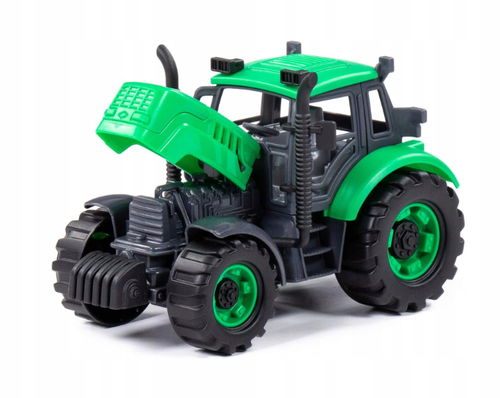 Tractor Farm Progress Open Hood Green Toy Gift Children Polesie Big ...