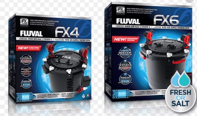 Fluval External Aquarium Canister Filter FX2 FX4 FX6 Fish Tank ...