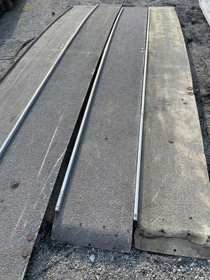 melcher Fiberglass ramp loading moving - 18" wide x 16' long - ONLY ...