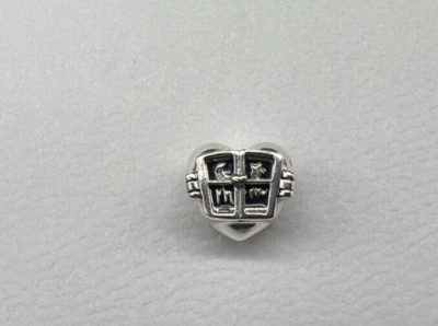 NEW Authentic Pandora Window Heart Charm 798006EN63 | eBay