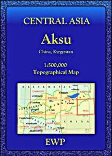 A.L. Wielochowski Aksu (Map) Central Asia Maps S. (UK IMPORT) | eBay