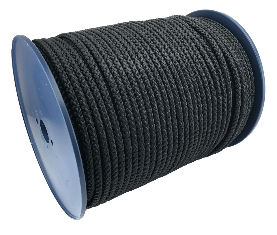 8mm Braided Polypropylene Cord, Rope, Paracord, Drawstring, - Choose ...