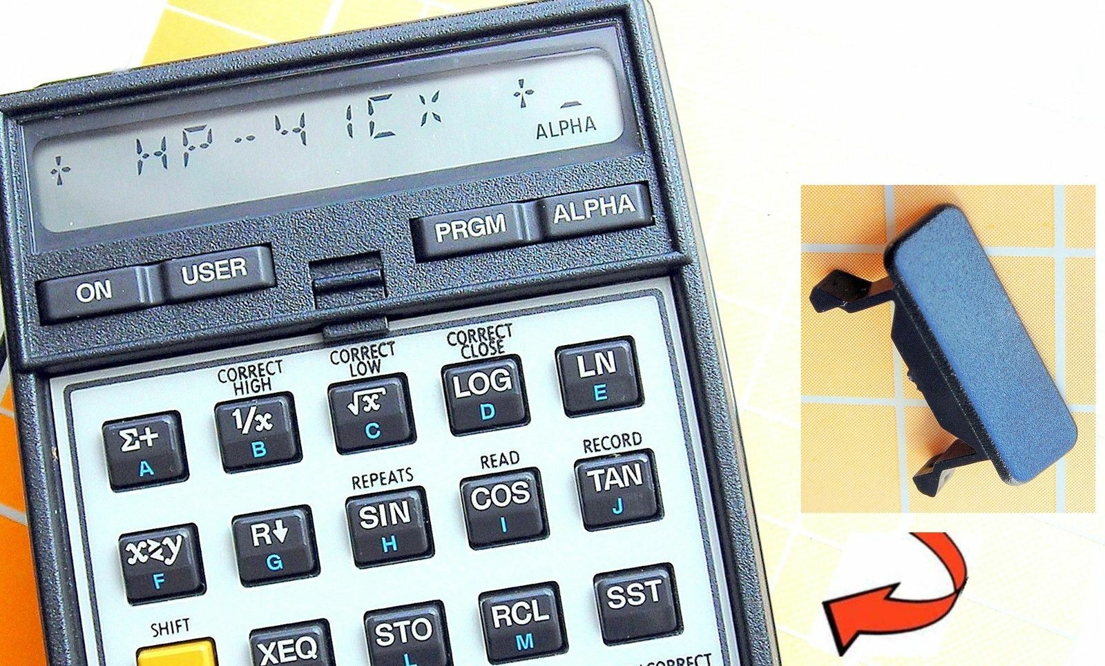 NEW SIDE COVER FOR HP-41C HP-41CV HP 41CX CALCULATORS | eBay