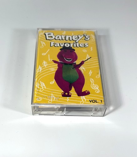 Barney's Favorites Volume 1 Cassette Tape 1993 w/ Lyrics Insert Tested ...