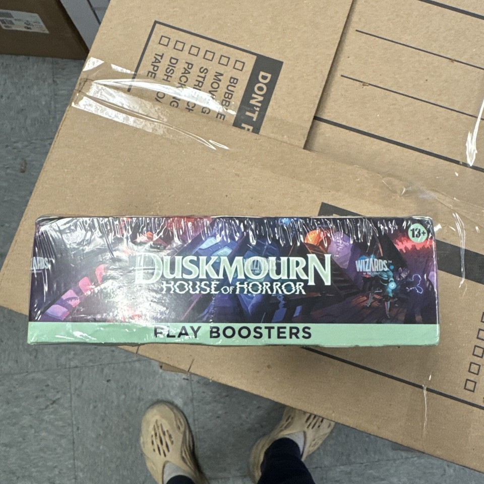 Play Booster Box Duskmourn House of Horror DSK MTG | eBay