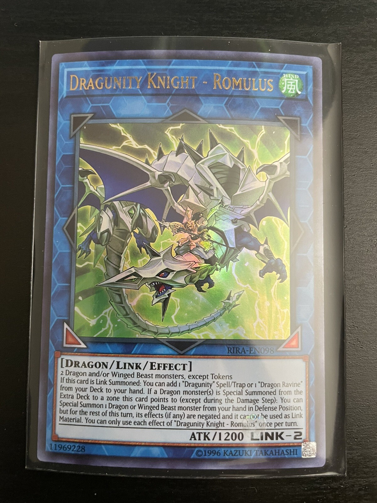 Dragunity Knight - Romulus - RIRA-EN098 - Ultra Rare - MINT - In ...