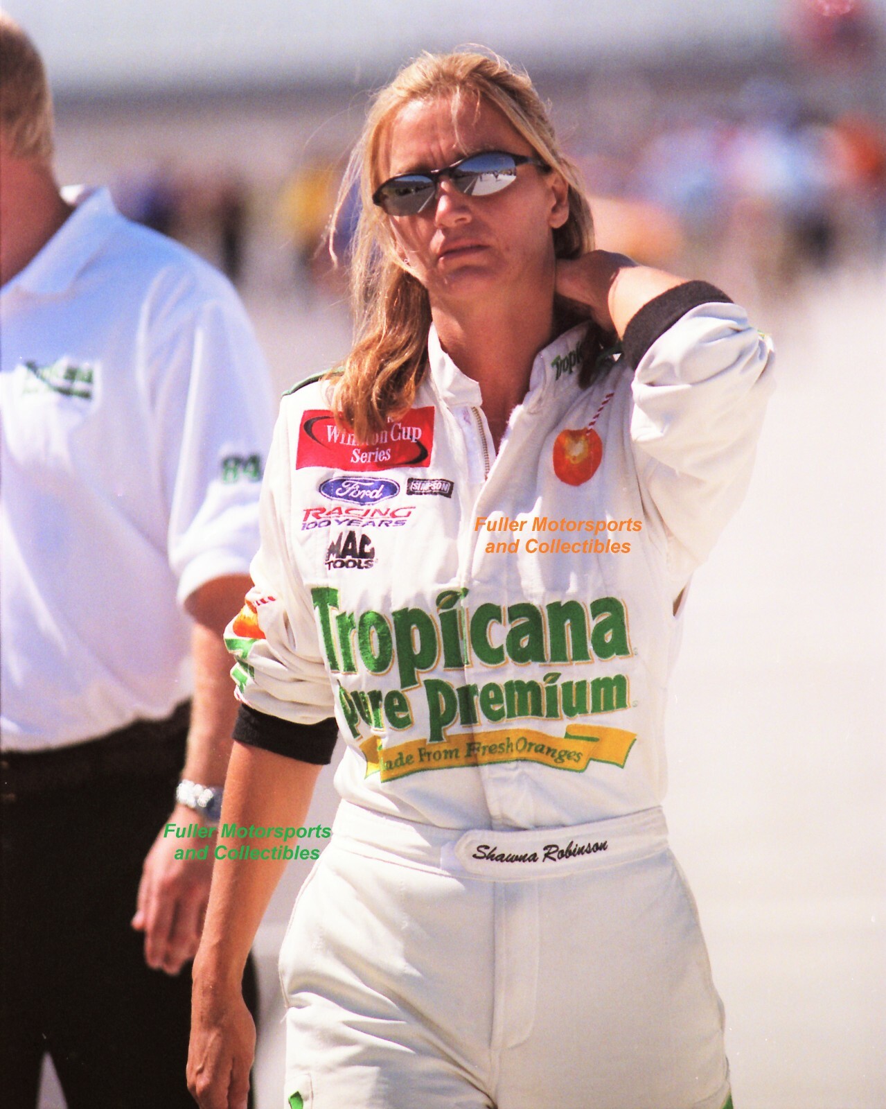 RARE SHAWNA ROBINSON TROPICANA #84 2001 NASCAR WINSTON CUP 8X10 PHOTO ...