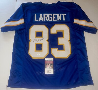 Steve Largent Tulsa Golden Hurricane signed Custom jersey autographed ...