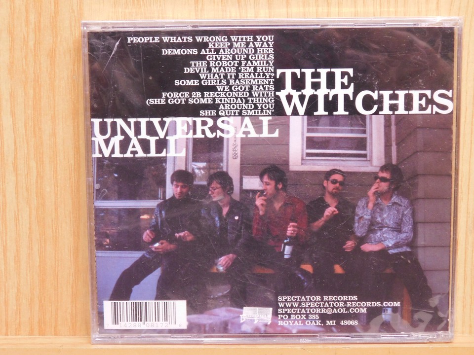 The Witches Michigan rock CD Universal Mall on Spectator Sealed | eBay