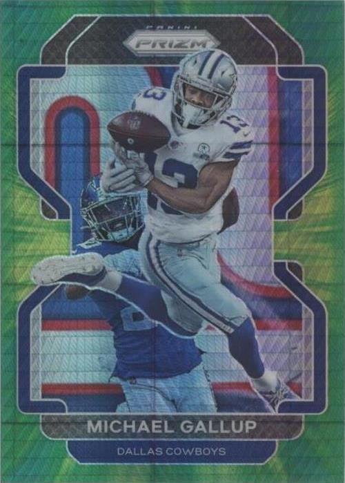 2021 Panini Prizm - Michael Gallup #240 Hyper Prizm /175 for sale ...
