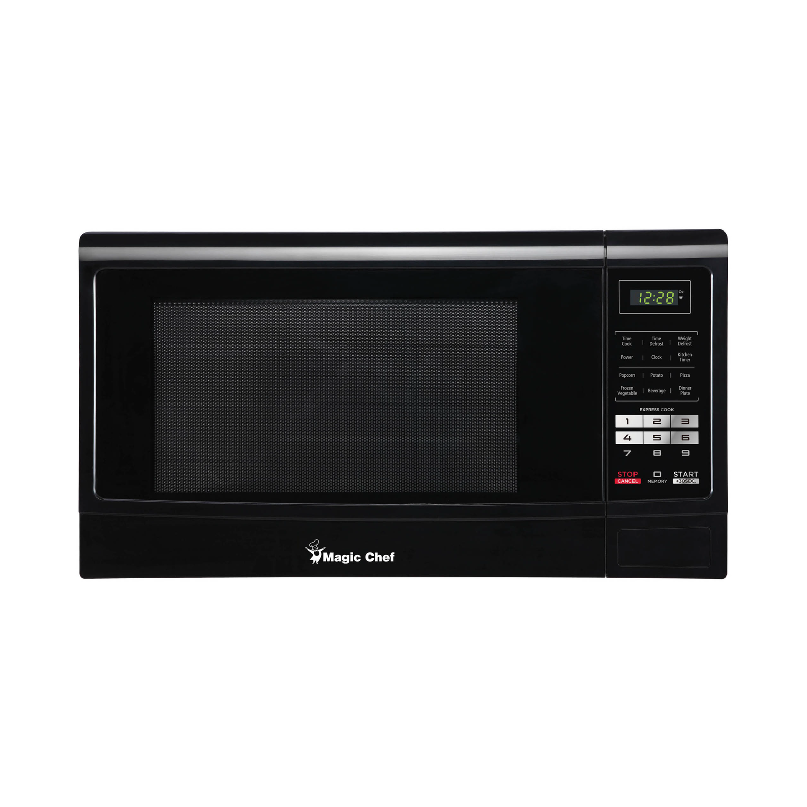 Magic Chef Microwave Oven w/6 Cook Modes & 11 Power Levels,Black(Used ...