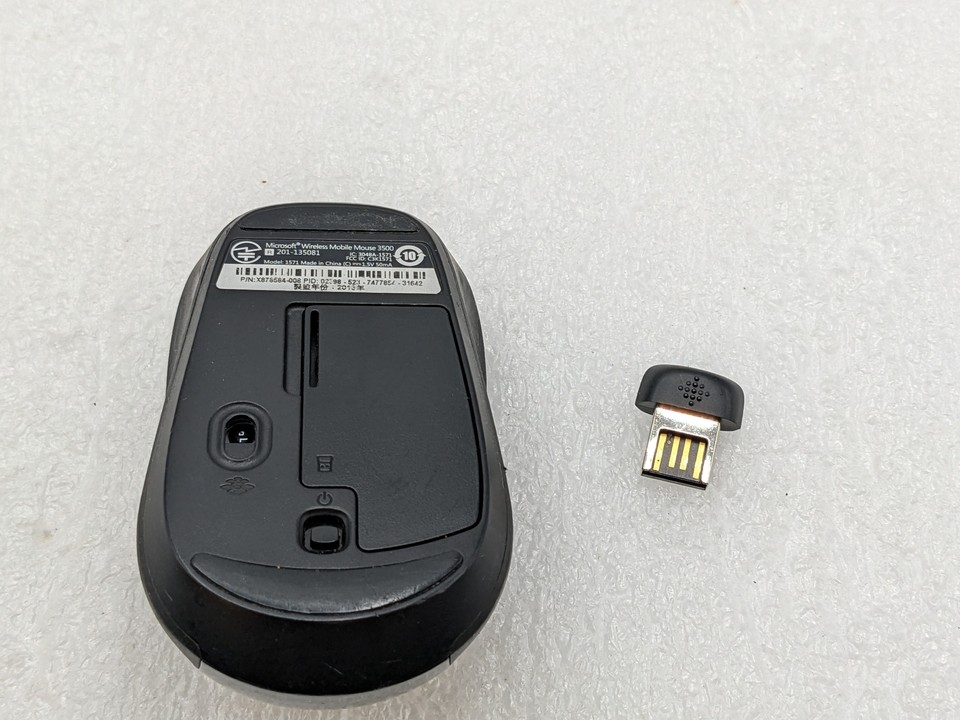 Microsoft Wireless Mobile Mouse 3500 With Dongle - FREE SHIPPING | eBay