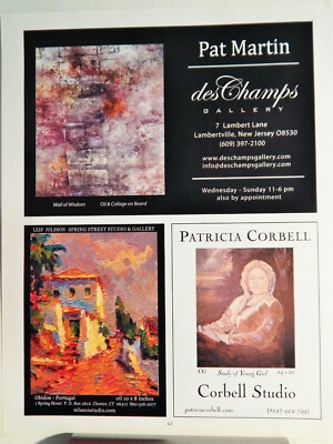 PAT MARTIN ART PIECE VTG ORIG 2008 ADVERTISEMENT | eBay