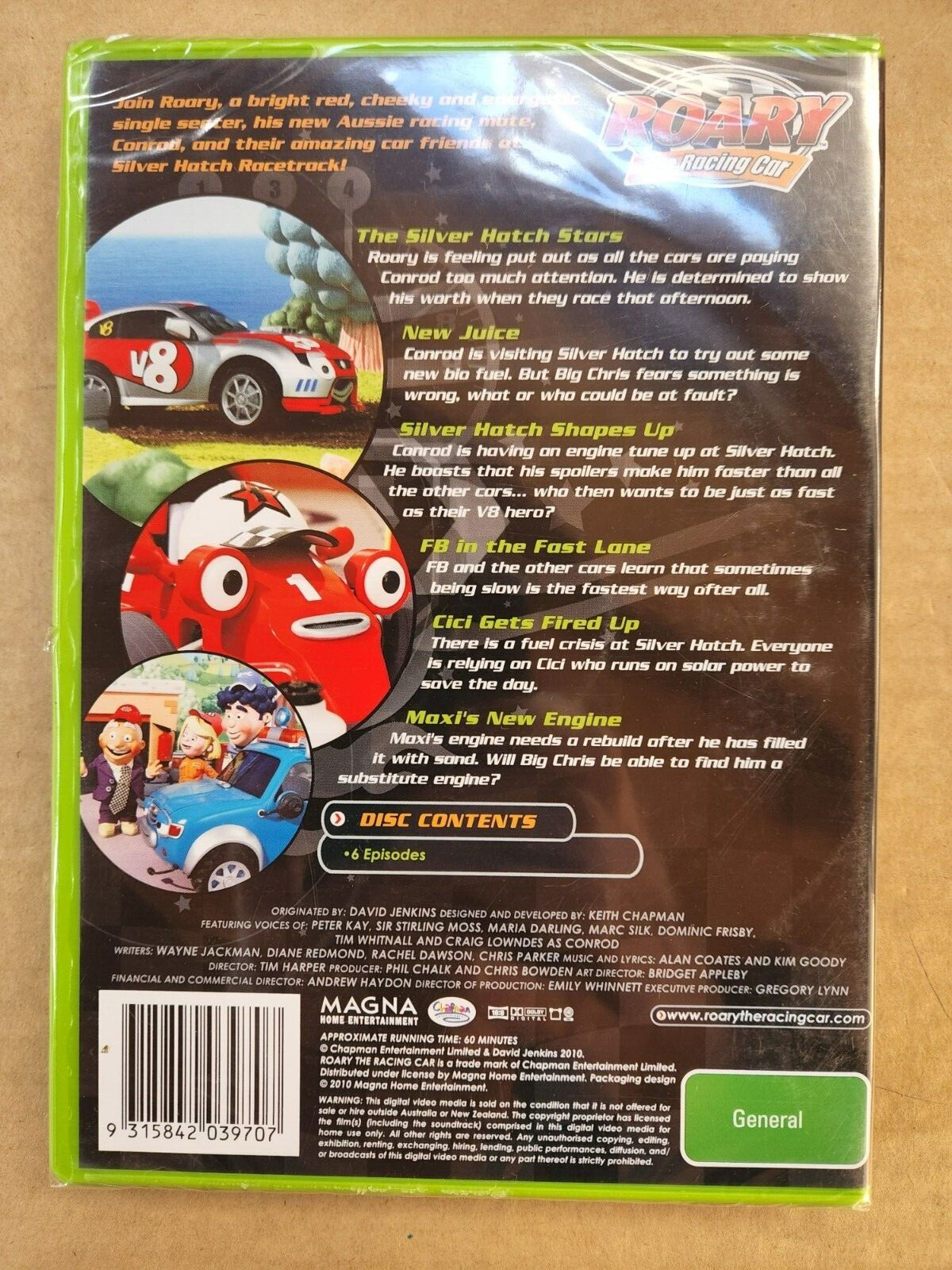 Roary the Racing Car-Meet Conrod the V8 (DVD, 2009) for sale online | eBay