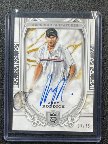 ANDY RODDICK 2024 TOPPS ROYALTY SUPERIOR SIGNATURES TENNIS AUTO LEGEND ...