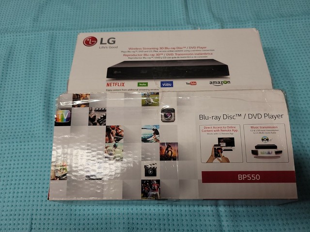 LG BP550 3D-Capable Blu-ray Disc Player for sale online | eBay