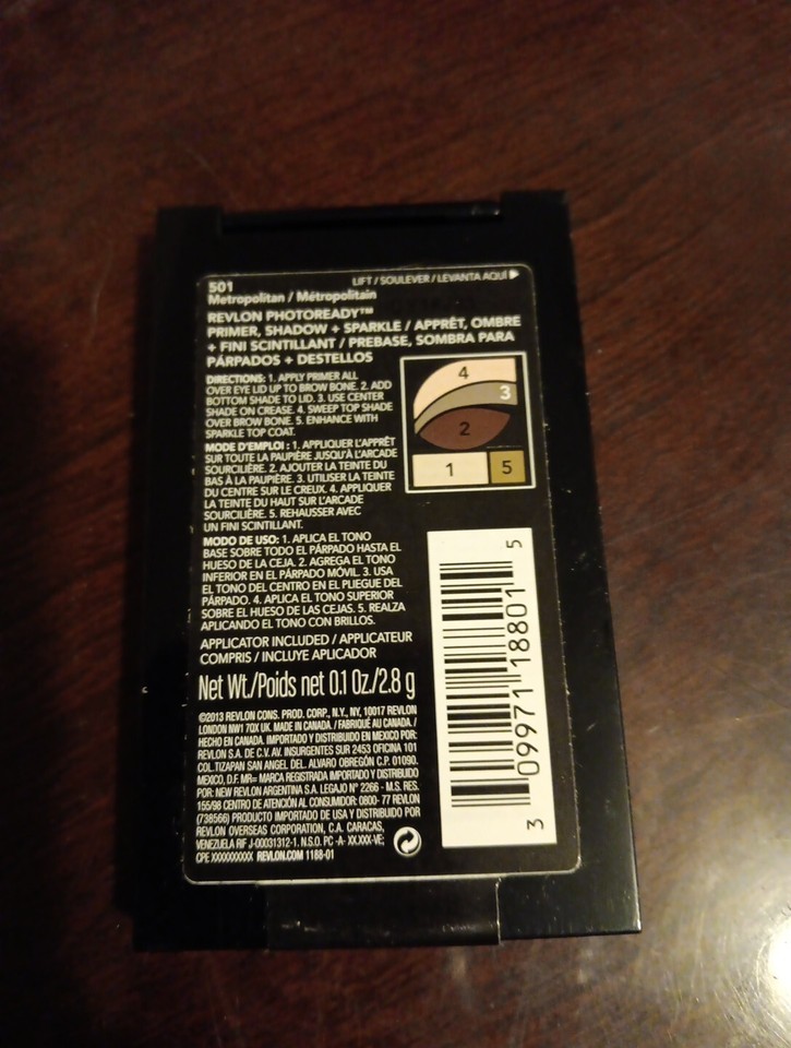 Revlon PhotoReady Eye Contour Kit 501 Metropolitan (W7/3) 309971188015 ...