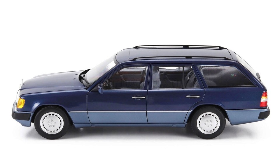 Norev 1/18 Mercedes Benz E-Class 300TD T-Modell SW 1990 Nautical Blue ...